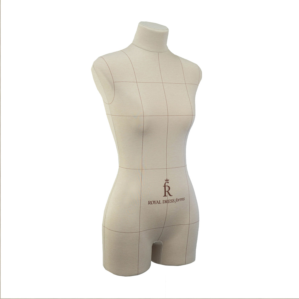 Soft tailor’s dress form Victoria, Light set – Royal Dress forms Global